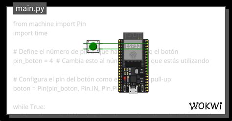 Boton Wokwi Esp32 Stm32 Arduino Simulator