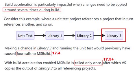Build Acceleration Available From Visual Studio