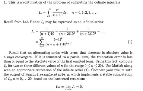Solved 1 This Is A Continuation Of The Problem Of Computing