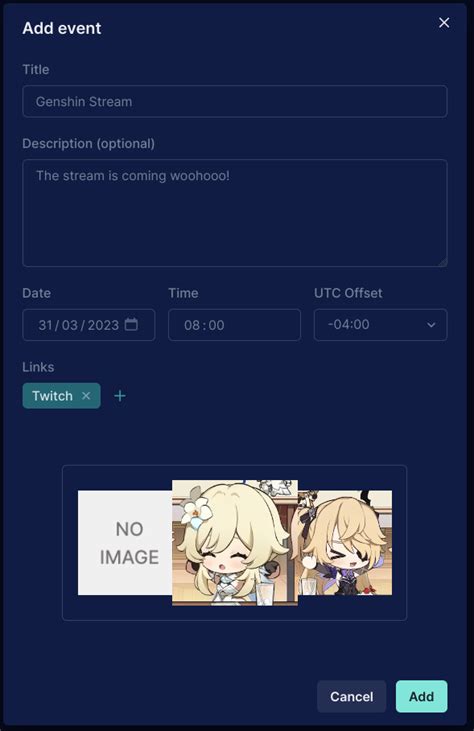GitHub 4ndrs Timezoned Events Web App To Keep Track Of Events