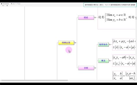 数列极限的计算方法 部分 哔哩哔哩 Bilibili