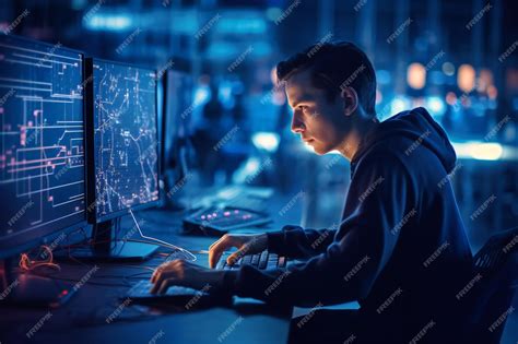 skilled it professional develops innovative software using coding