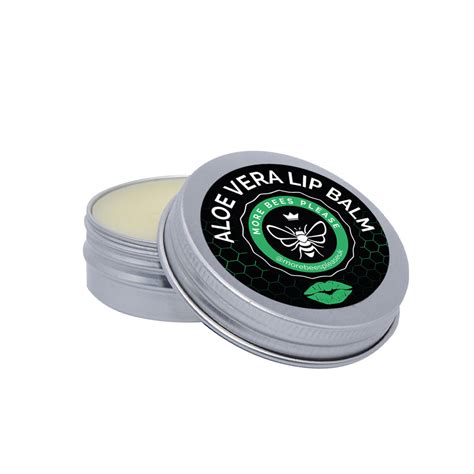 Aloe Vera Lip Balm More Bees Please Shop