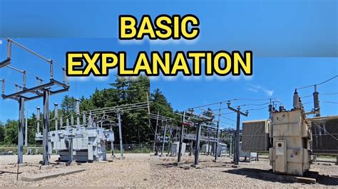 How A Basic Substation Works 2 Transformer Design Simple Explanation