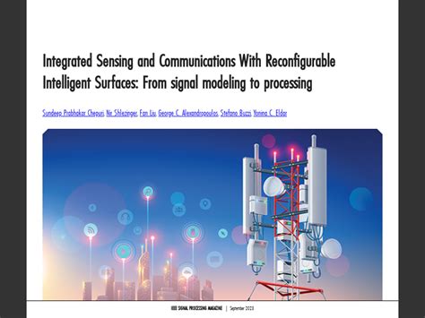 Ieee Signal Processing Magazine September 2023integrated Sensing And