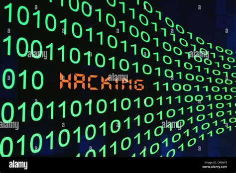 Binary Data Concept Stock Photo Alamy