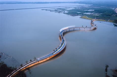 Yuandang Bridge By Bau Is A Hybrid Of Landscape And Infrastructure