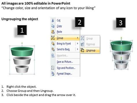 Business Process Flow Funnel Diagram Ppt Powerpoint Templates