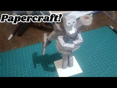 Papercraft Minecraft Mutant Skeleton Zombie Mutante Minecarft