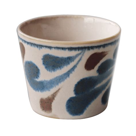 Brush Blue Soba Cup Set 5 Pieces My Japanese World