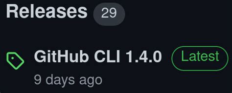 Ability To Mark A Github Release As Latest · Issue 2678 · Clicli