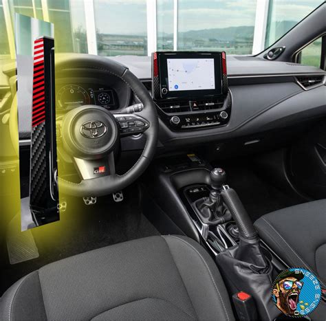 Gr Corolla Overlay Touch Screen Pillar Skin Overlay Sticker Vinyl