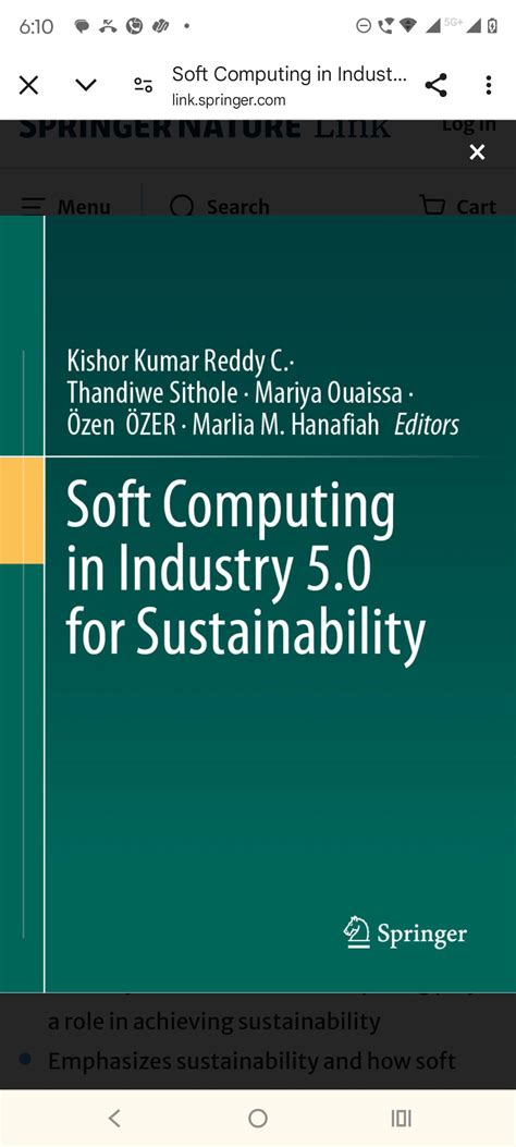 Dr C Kishor Kumar Reddy On Linkedin We Are Happy To Share That One Of Our Edited Books Is