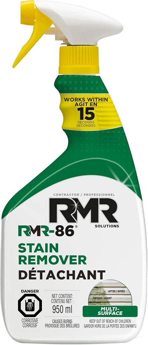 Rmr 86 Instant Stain Remover Spray 950 Ml Scrub Free Formula Amazon Rmr 86 Instant Stain Remover Spray 950 Ml Scrub Free Formula Amazon