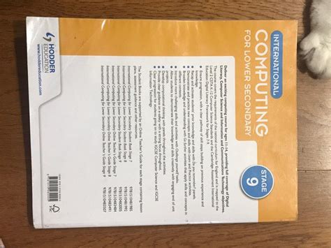 Igcse International Computing For Lower Secondary Stage9 Hodders