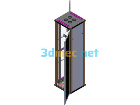 Digital Patch Panel High Frequency Patch Panel 3d Model Solidworks 3