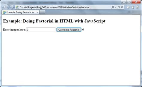 Tetsuros Programming Notes Recursive Function Factorial Part 6