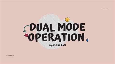 Dual Mode Operation In Operating System Youtube