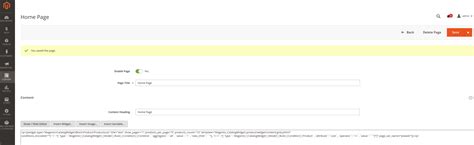 cannot insert widgets in cms page or static block · issue 29005
