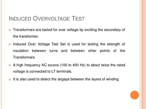Impulse Testing Of Transformer