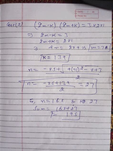 find the of all positive integers n such that n { 2 } 85 n