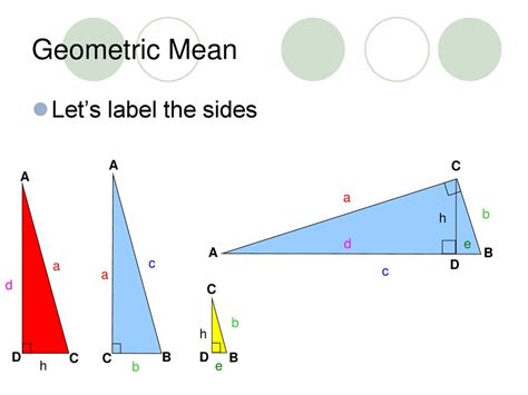 Geometric Mean And Pythagorean Theorem Worksheet Printable Calendars
