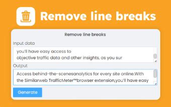 Remove Line Breaks For Google Chrome Extension Download