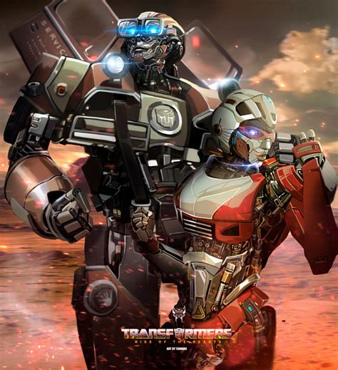 Wheeljack And Arcee Rotb Transformers Fanart By Musicalheart14 On Deviantart