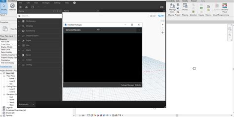Loading Bimorph Nodes Failed Revit Packages Dynamo