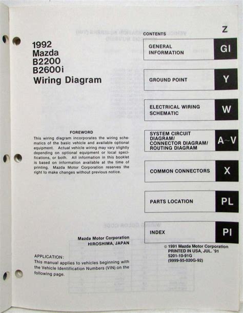 Mazda B2200 Wiring Diagram At Zac Belmore Blog