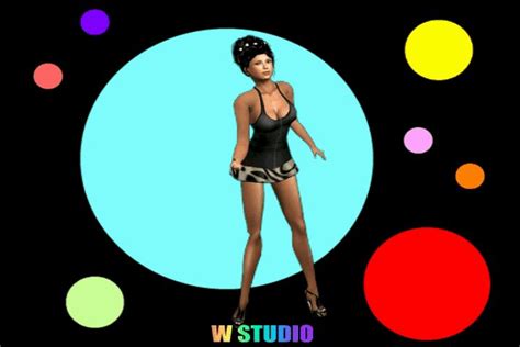 Animated Dancer Sexy Dancer Dancer  Loop Dance Female Dancer