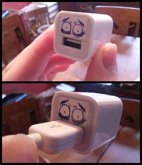 Its More Disturbing With The Usb Cable Plugged In Funny
