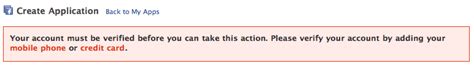 cannot create facebook app stuck in verification stack overflow
