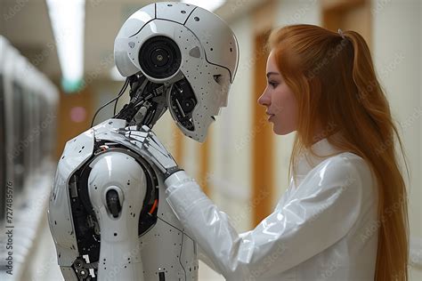 Cutting Edge Robots Exemplify Advanced Technologies Showcasing Innovation Automation And