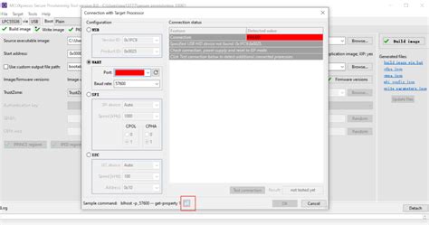 accessing lpc55 microcontroller using blhost tool via spi nxp community