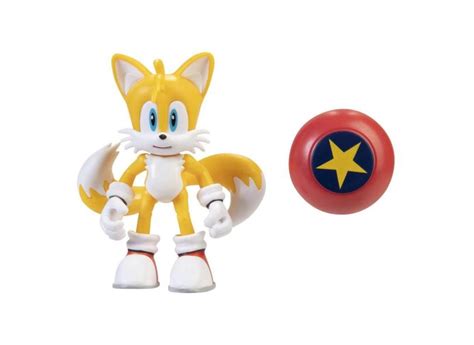 Boneco De Ação Sonic The Hedgehog Modern Tails De 10 Cm Com Estrela Em Promoção é No Buscapé