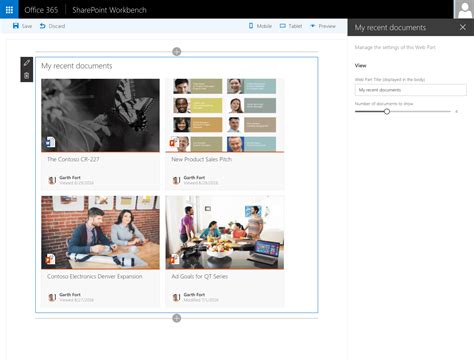 Query The Office Graph In Sharepoint Framework Client Side Web Parts