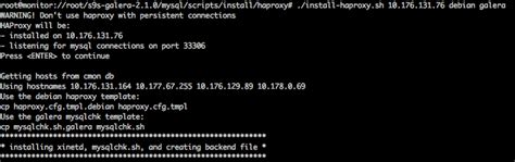 Setting Up Haproxy Severalnines Support