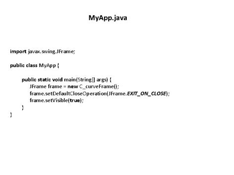 Introduction To Java Swing Graphical User Interface Two