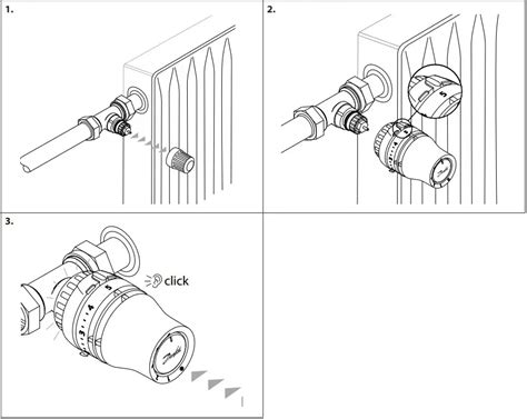 Danfoss Thermostatic Sensors Series Redia Ra Click Installation Guide Danfoss Thermostatic Sensors Series Redia Ra Click Installation Guide