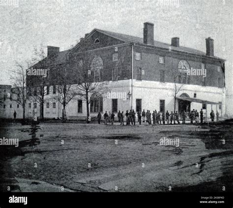 Old Capitol Prison Washington Dc The Old Brick Capitol In Washington