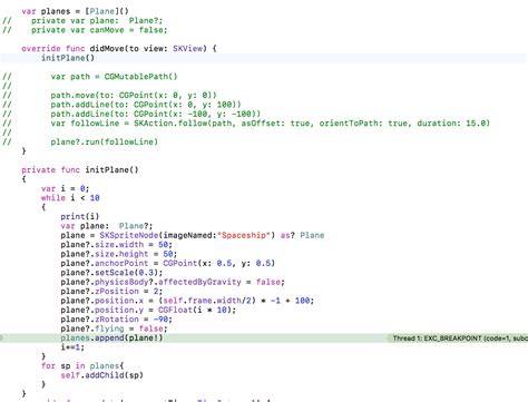 Ios I Am Trying To Create And Spawn Multiple Instance Of Skspritenode