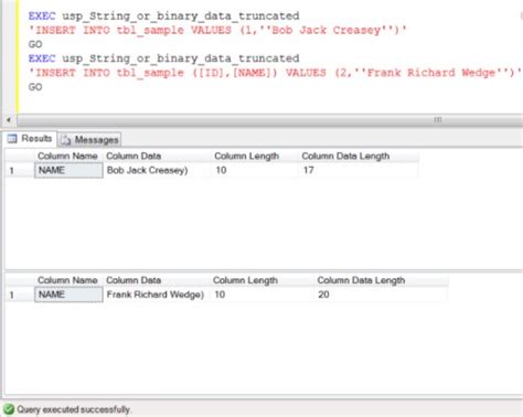 How To Solve String Or Binary Data Would Be Truncated The Statement Has