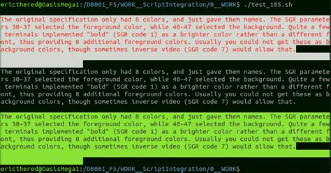 Shell How To Set My Terminals Foreground Background Temporarily