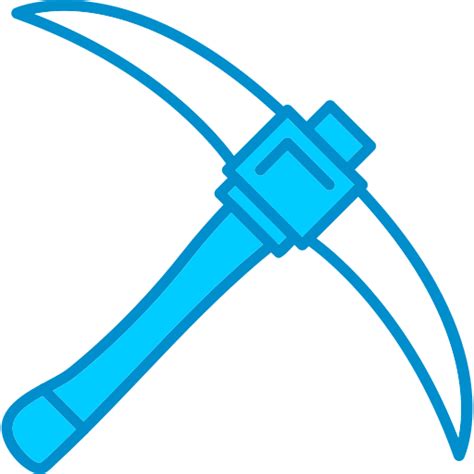 Pickaxe Generic Blue Icon