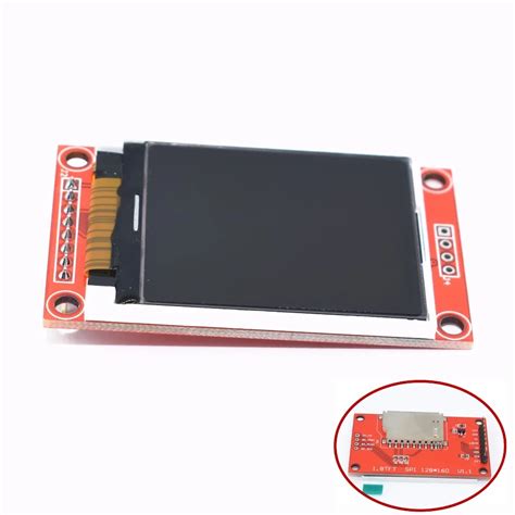 10pcs 1 8 Inch TFT LCD Module LCD Screen SPI Serial 51 Drivers 4 IO Driver TFT Resolution 128