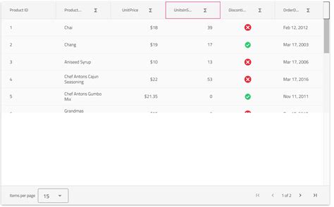 Empty Area Remains When All Column Summaries Are Disabled Dynamically