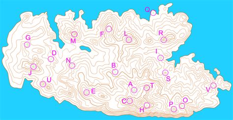 Contours Relative Altitudes Advanced Orienteering