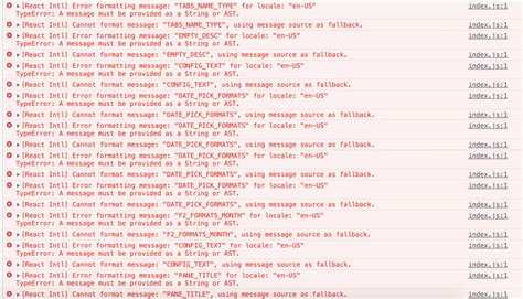 Bug 国际化页面报错typeerror A Message Must Be Provided As A String Or Ast