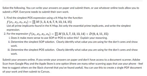 solved solve the following you can write your answers on